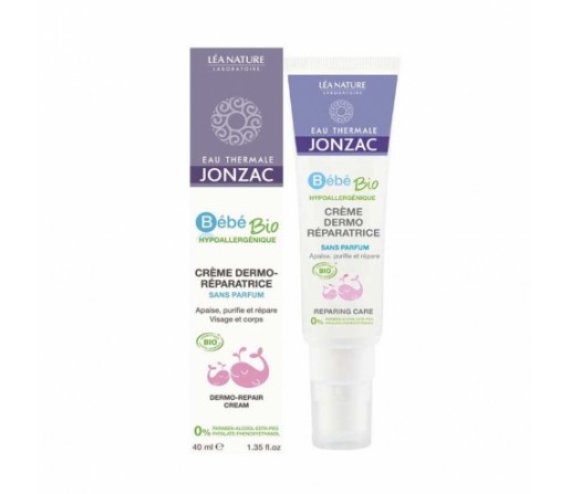 Crema Dermo-Reparadora Bebé - Calmante y Protectora JONZAC | Herbonatura.es